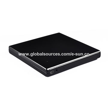 China Ultra-thin USB2.0 IDE DVD-ROM External Enclosure Case with Smooth ...
