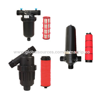 China Micro irrigation disc filter irrigation T type 2 inch water ...