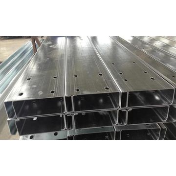 China Steel Building C Section Frame Purlins for Roofing Support on ...
