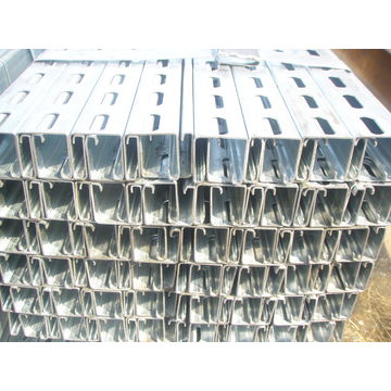 China Steel Building C Section Frame Purlins for Roofing Support on ...