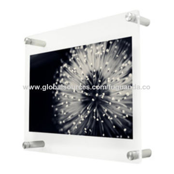 China Customize acrylic picture frames wall mount plexiglass frame on ...