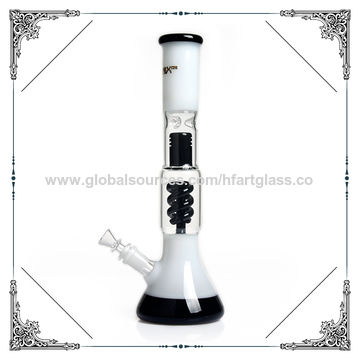 China 14 inches Phoenix beaker bong tube bong splash guard tyre perc ...