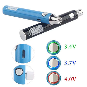 ChinaE cigs pass through UGO-V 3 battery 510 thread UGO battery ...