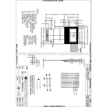 China Factory Customized Size Transmissive Negative VA Type 64X32 COG ...
