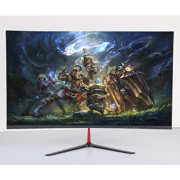 China 32 27 24 inch QXGA 2K gaming LCD curved pc monitor on Global Sources