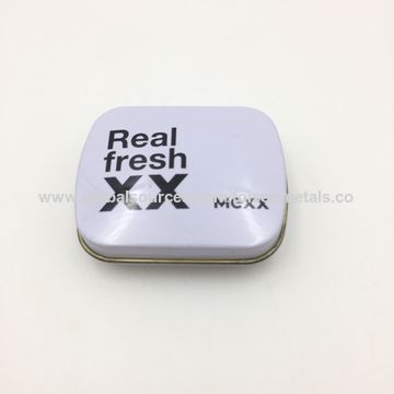 China Custom made fancy mini mints tin can on Global Sources