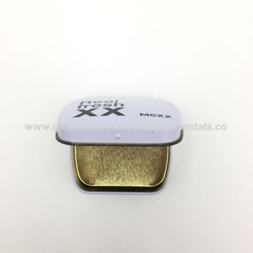 China Custom made fancy mini mints tin can on Global Sources