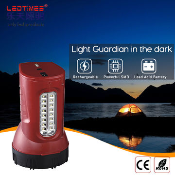 China 10W LED rechargeable torch 12V car charger with USB output to ...