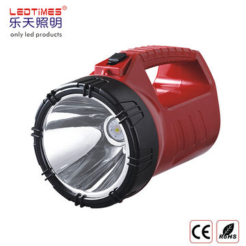 China 10W LED rechargeable torch 12V car charger with USB output to ...