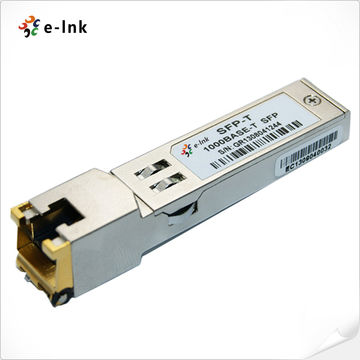 China 1000Mbps copper SFP module with spring latch, 1000 BASE-T ...