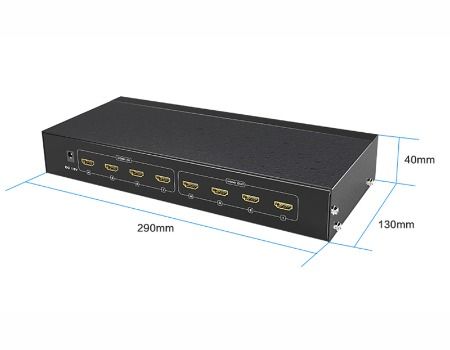 China 4 input 4 output 4K HDMI matrix Special for GS Indonesia trade ...