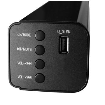 China 2.0ch 30W RMS soundbar with RoHs with LED light fm radio optical ...