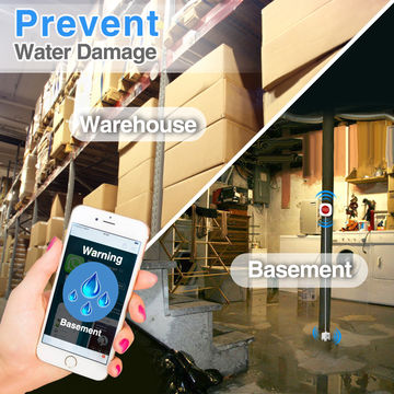 China Smart Home Security GSM Water Leakage Sensor Flooding Detector ...