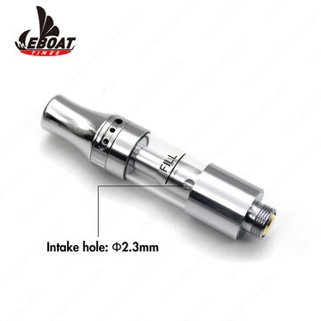 China New products 510 thread Atomizer 0.5ml/1ml ceramic cbd oil ...