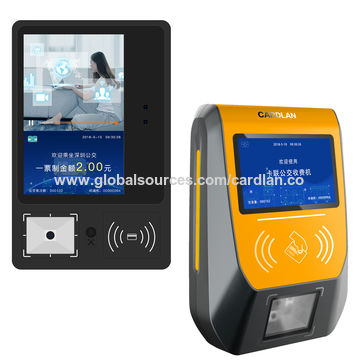China Smart bus card reader Android validator support NFC payment on ...