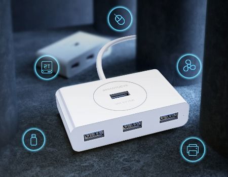 China SmartDevilUSB3.0 hubs Type C HUB to USB 3.0 + 4 USB for Macbook ...