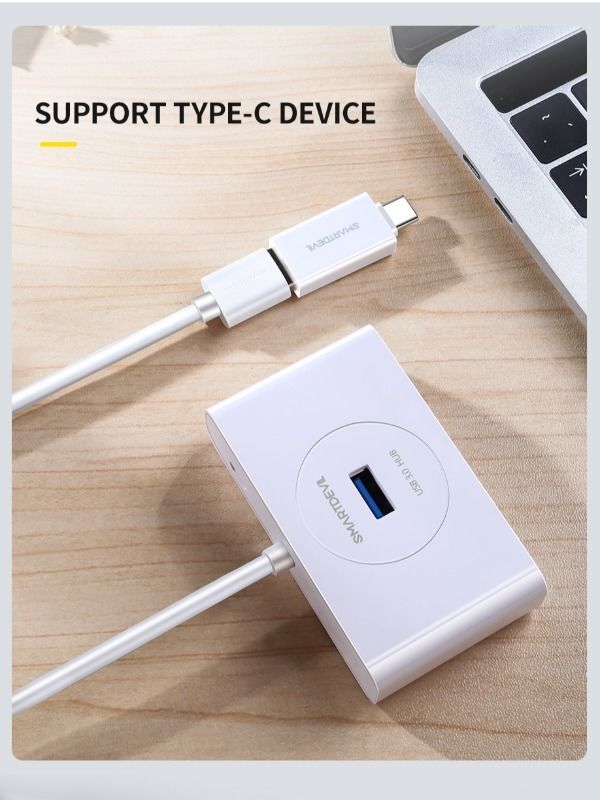 China SmartDevilUSB3.0 hubs Type C HUB to USB 3.0 + 4 USB for Macbook ...