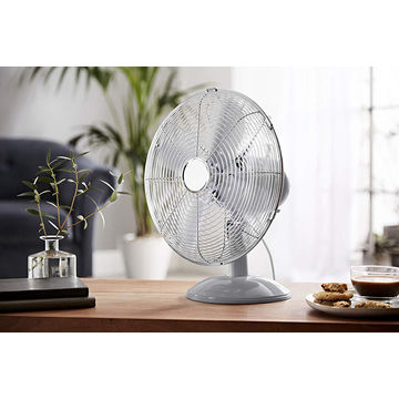 China Fashionable Metal Desk Fan With 4 Blades, Colorful Table Fans ...