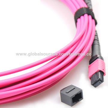 China MPO/MTP to MPO/MTP 12C/24C SM/MM OM3 OM4 fiber patch cord fiber ...