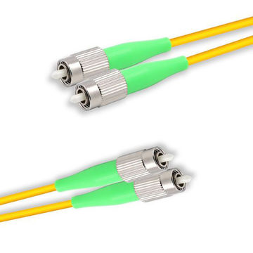 China Single mode simplex FC/APC-SC/APC fiber optic patch cord on Global Sources,Simplex FC/APC ...