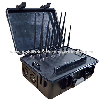 China High power portable Jammer for 2G/3G/4G/5G,Suitcase Handheld ...