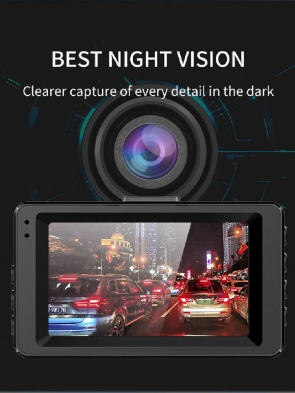 ChinaHDKing DC202 2MP CMOS 3.0'' LCD Dash camera car recorder with dual ...