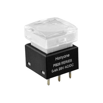 China Honyone 15*15mm Momentary/Self-lock SPDT/NONC RGB Color LED ...