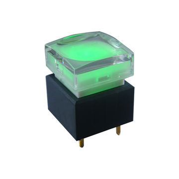 China Honyone 15*15mm Momentary/Self-lock SPDT/NONC RGB Color LED ...