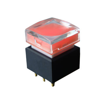 China Honyone 15*15mm Momentary/Self-lock SPDT/NONC RGB Color LED ...