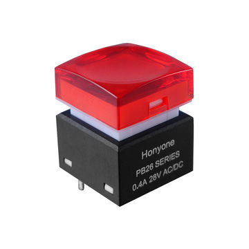 China Honyone 15*15mm Momentary/Self-lock SPDT/NONC RGB Color LED ...