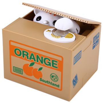 China Baymax Stealing Coin Money Box Piggy Bank for Kids Children ...