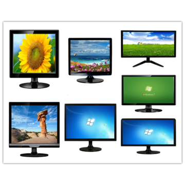 China Big led monitor 21.5 23.8 inch for curve gaming computer cctv led ...