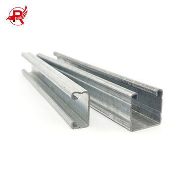 China A36 c channel / s235 c channel / s355 c channel with holes on ...