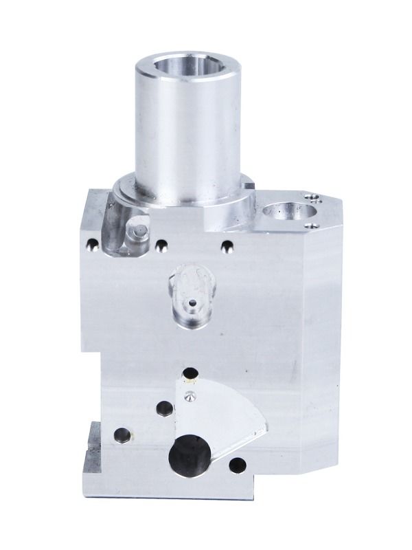 Custom aluminum block cnc milled part precision oem fabrication ...