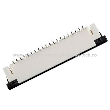 China1.0 Pin FPC FFC zif Connectors, PCB Connector,SMT Type, Housing ...