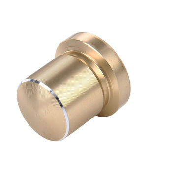 China Aluminum Silver Anodized Amp Knob,Aluminum Potentiometer Knob on ...