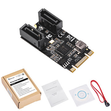 ChinaM.2 to 2 Port SATA Card on Global Sources