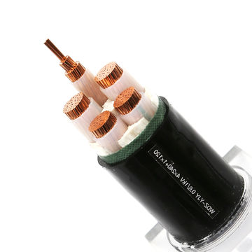 China PVC sheathed NH-YJV power cable 3x240+2x120mm insulated 5 core ...