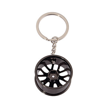China Keychain, Tire Key Chain Auto Racing Wheel Rim Metal Key Ring Car ...