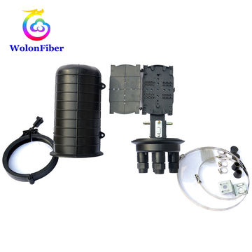 China Vertical 2-in/2-out 24-core Fiber-optic Joint Closure ...