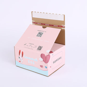 China Corrugated mailer box, Creative design, tapeless corrugated ...