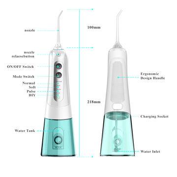 China Mouth Wash Hand-held Dental Oral Irrigator (White) Cordless Water ...
