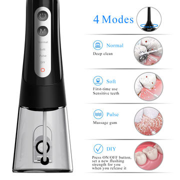 China Mouth Wash Hand-held Dental Oral Irrigator (White) Cordless Water ...