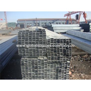 China Galvanized Steel Rectangular Hollow Section with 0.9 to 10mm Wall ...