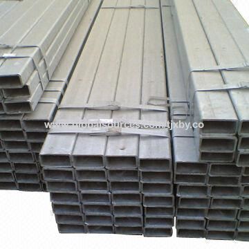 China Galvanized Steel Rectangular Hollow Section with 0.9 to 10mm Wall ...