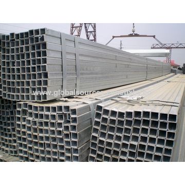 China Galvanized Steel Rectangular Hollow Section with 0.9 to 10mm Wall ...