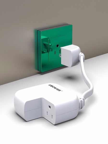 Mini portable 2 Dual USB outlets power strips for Home application ...