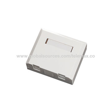China Single Port/Double Port Wall Mout Data Outlet/Faceplate/Keystone ...