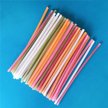 China Biodegradable rice straws colorful eco friendly edible drinking rice straws on Global ...
