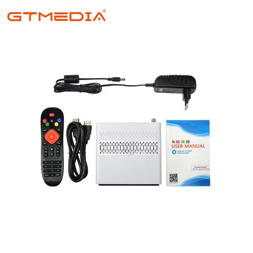 China GTMEDIA GTS Cccam PowerVu Android 6.0 TV Box DVB-S2 Satellite ...